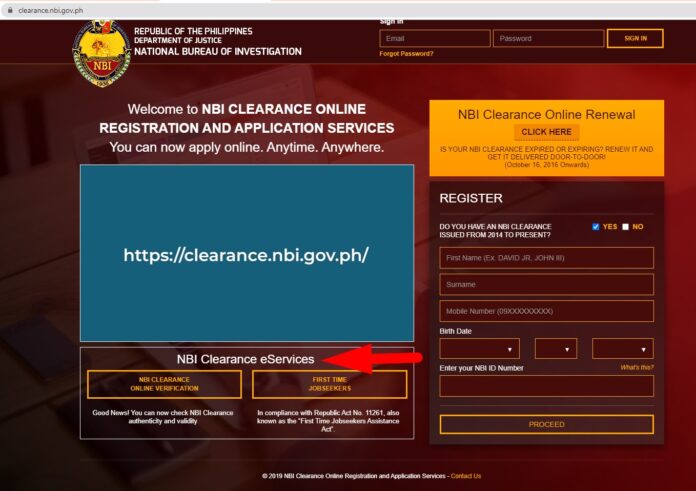 NBI CLEARANCE eSERVICES FOR 2025 - NBI CLEARANCE ONLINE